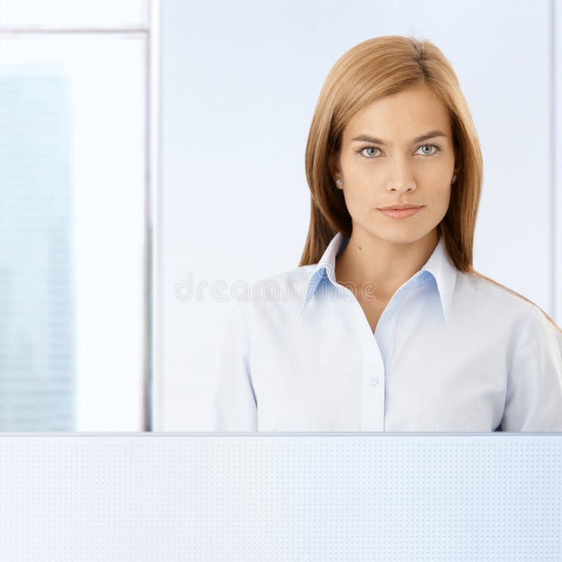 Formal Portrait of Smart Woman Stock Image - Image of confidence ...