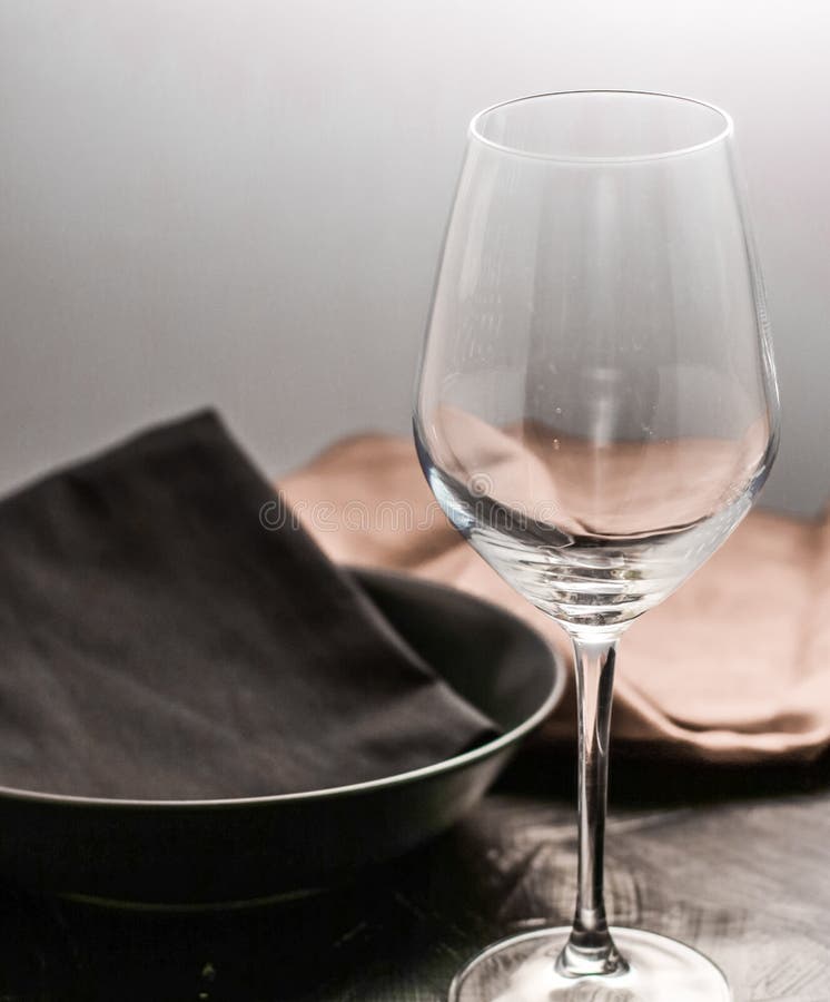 Formal Table Decor Setting for Holiday Dinner, Luxury Tableware Stock ...