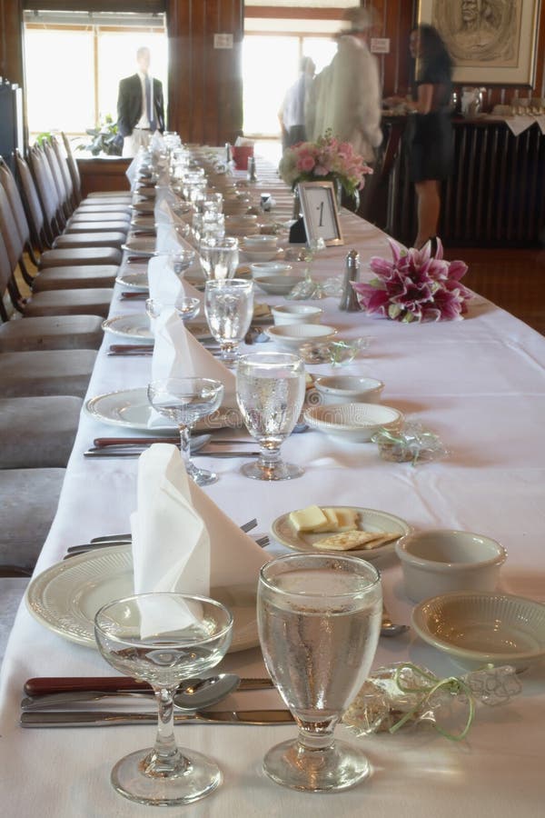 Formal Table Setting stock photo. Image of marriage, fancy - 6228900