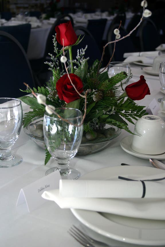 Formales Bankett III stockfoto. Bild von geschäft, staffelung - 7560