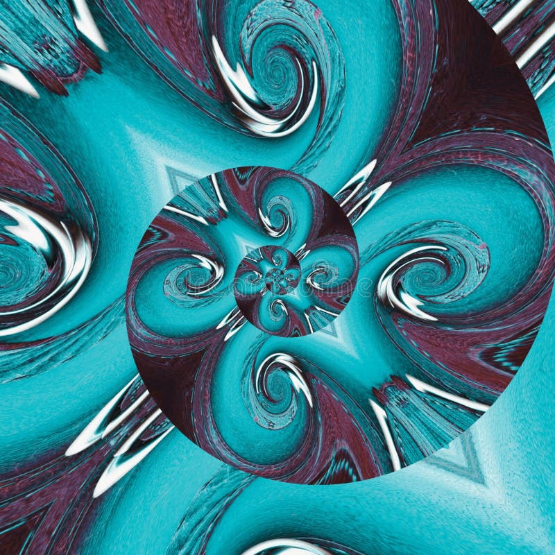 Formas De Fondo Abstracto De Tonos Turquesa Imagen de archivo - Imagen ...