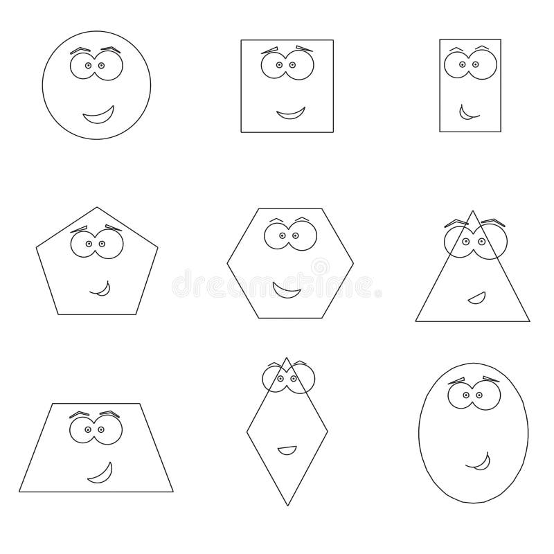 Cara Con Figuras Geometricas