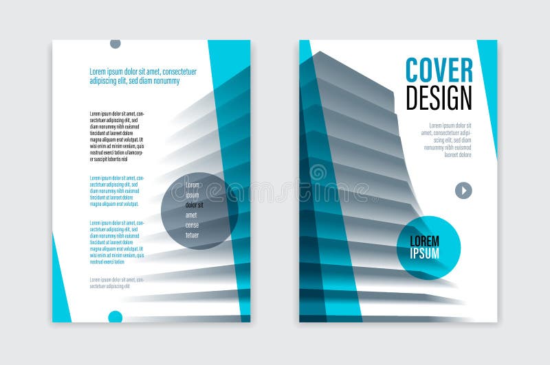 A4 Format Brochure or Flyer for Business Advertising with Front and ...