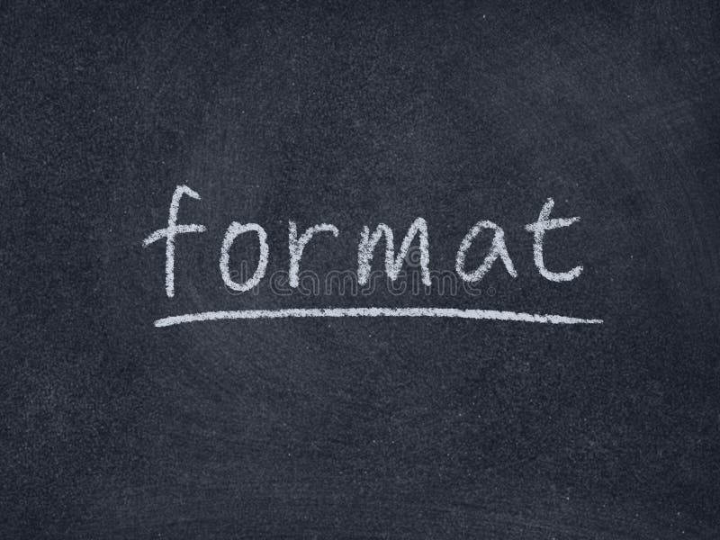 Format stock photo. Image of education, text, background - 232717468