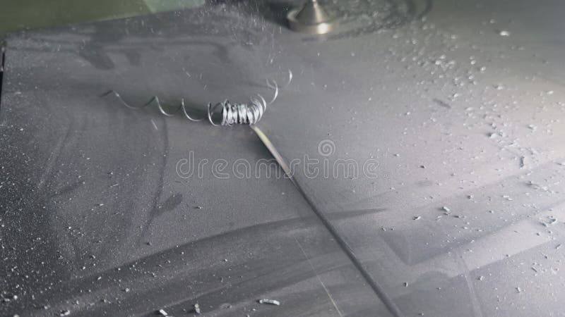 The Format-cutting Machine Saws a Sheet of Aluminum D16T with a ...