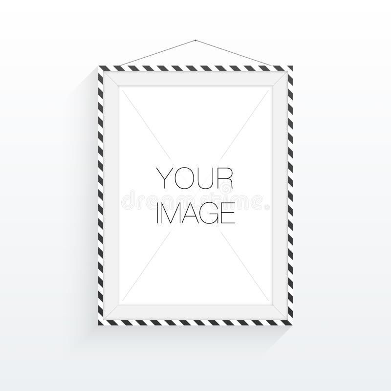 A4 / A3 Format Frame Design for Your Image or Text Stock Vector ...