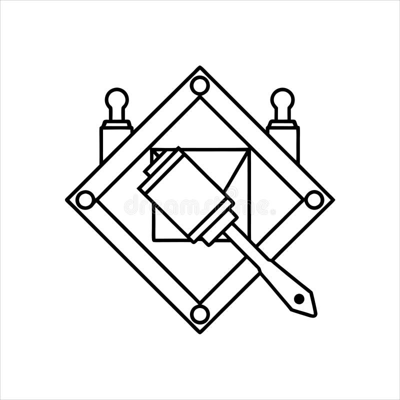 Format Painter Icon Vector Illustration Stock Vector - Illustration of ...