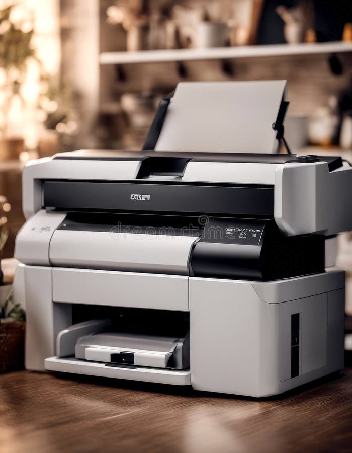 Format printer wide inkjet stock image. Image of laptop - 328129061