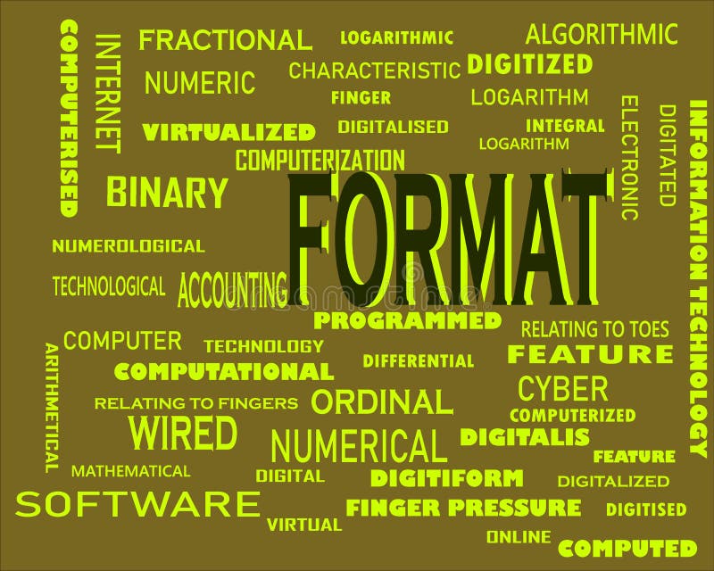Technology Related Terminology on Colorful Text Cloud Abstract Stock ...