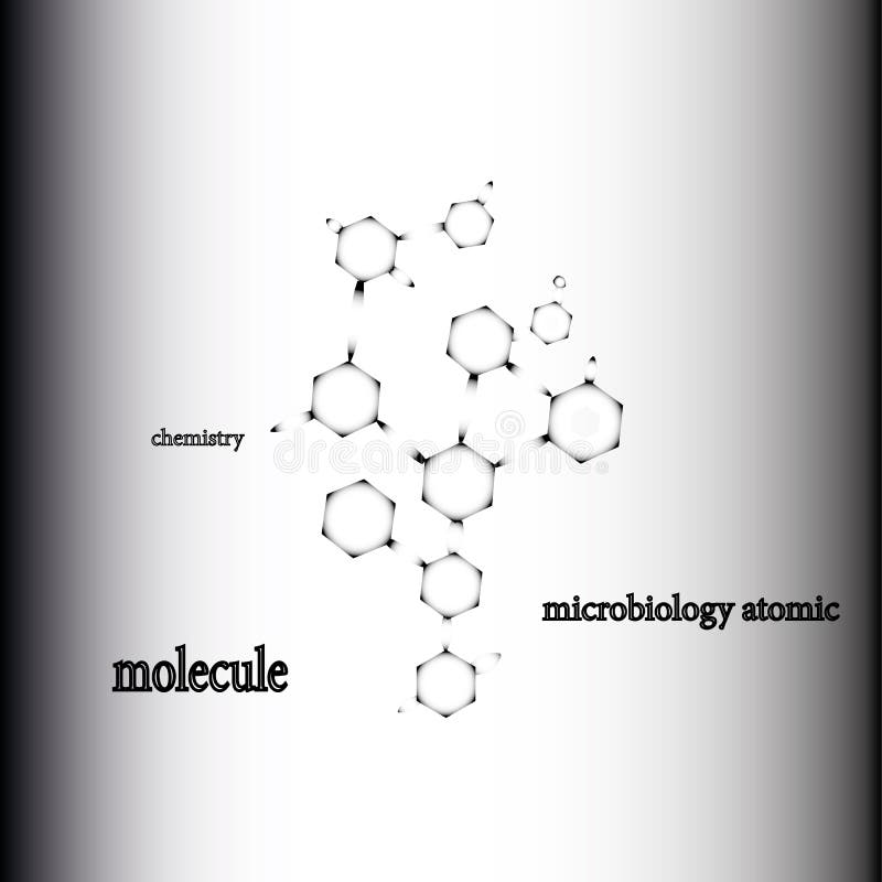 The Formation of Atoms and Molecules Chemical Compounds DNA Stock ...