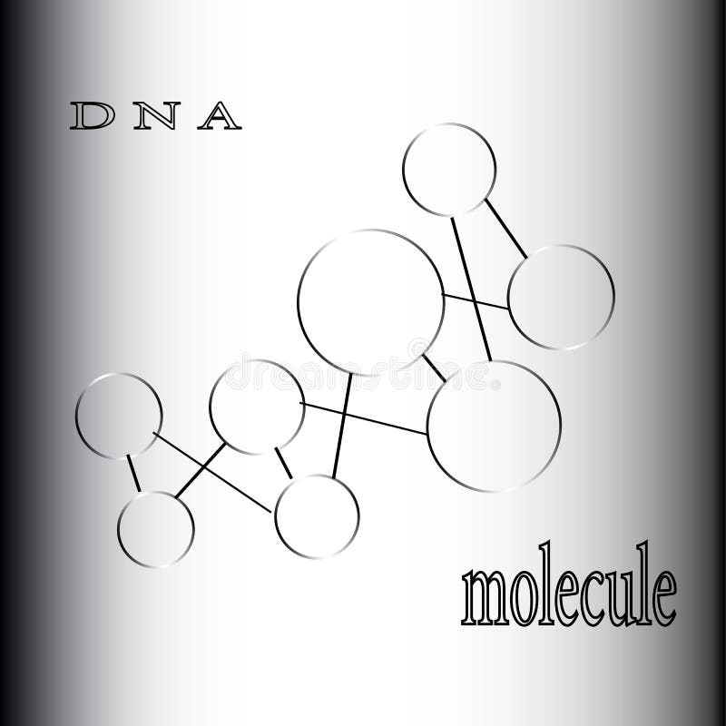 The Formation of Atoms and Molecules Chemical Compounds DNA Stock ...