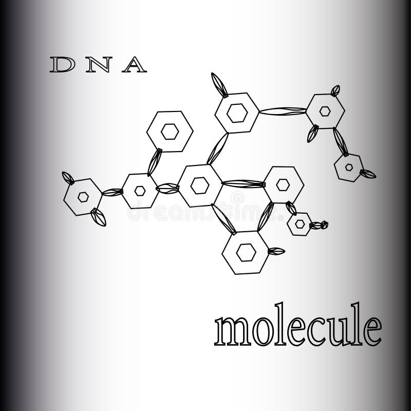 The Formation of Atoms and Molecules Chemical Compounds DNA Stock ...
