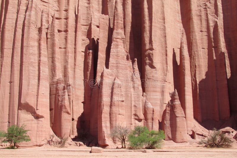 Formation De Roche Rouge De Canyon De Talampaya Photo stock - Image du ...