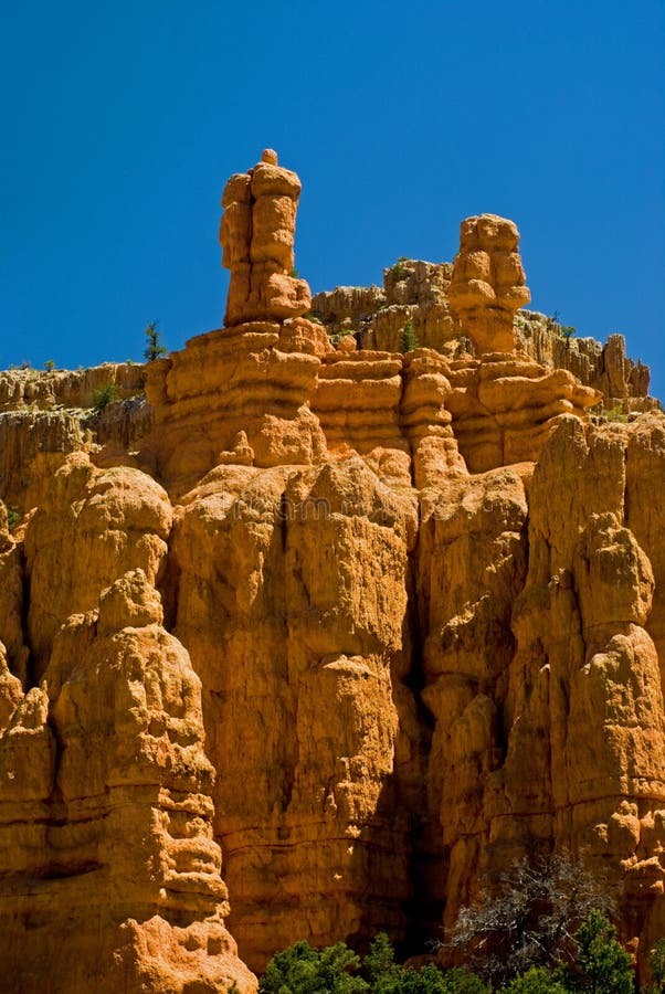 Formation De Roche Rouge En Stationnement De Gorge De Bryce, Utah Photo ...