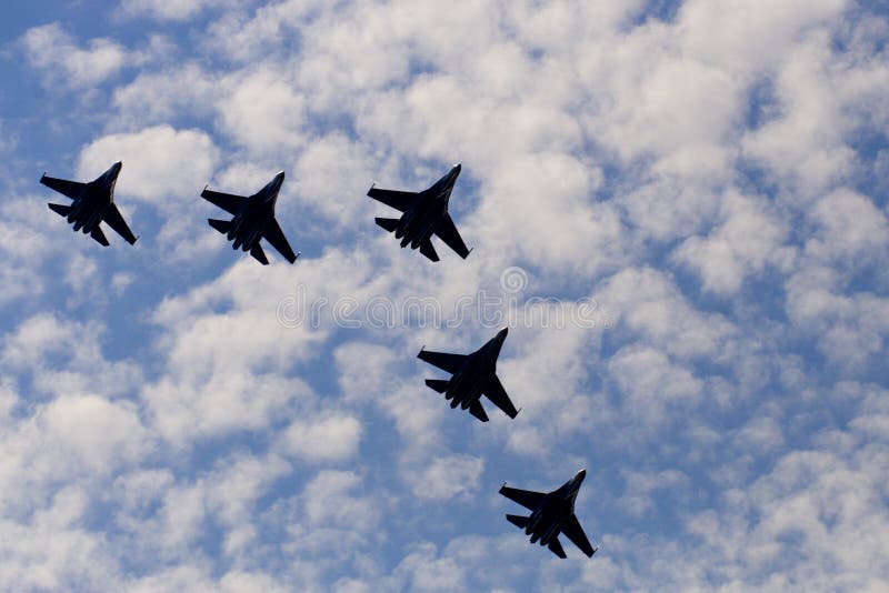 Five airplanes stock photo. Image of conflict, fight, army - 2502946