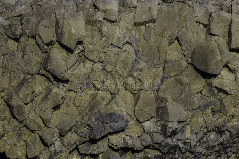 Formation of Iron-Rich Igneous Basalt Rock Stock Photo - Image of ...