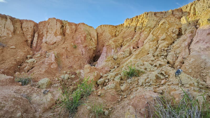 Formation Scene Around the Soil Texture and Pattern of the Limestone ...