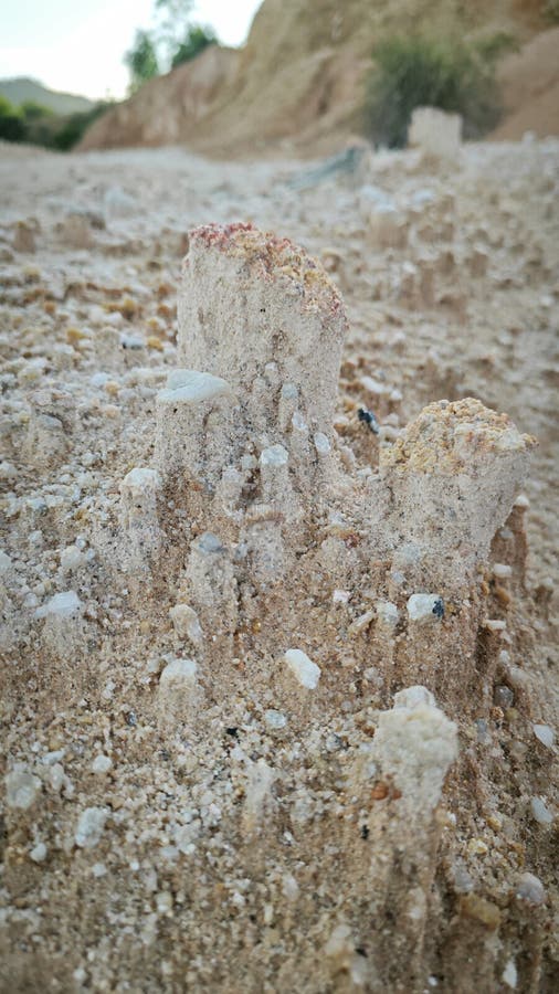 Formation Scene Around the Soil Texture and Pattern of the Limestone ...