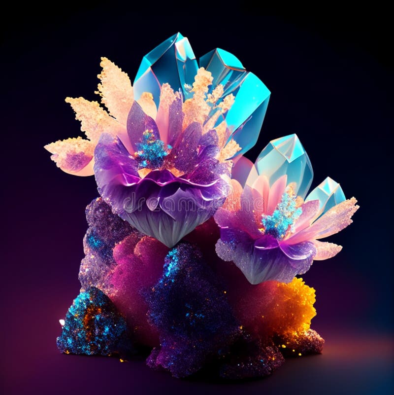 Crystallization Process Stock Illustrations – 139 Crystallization ...