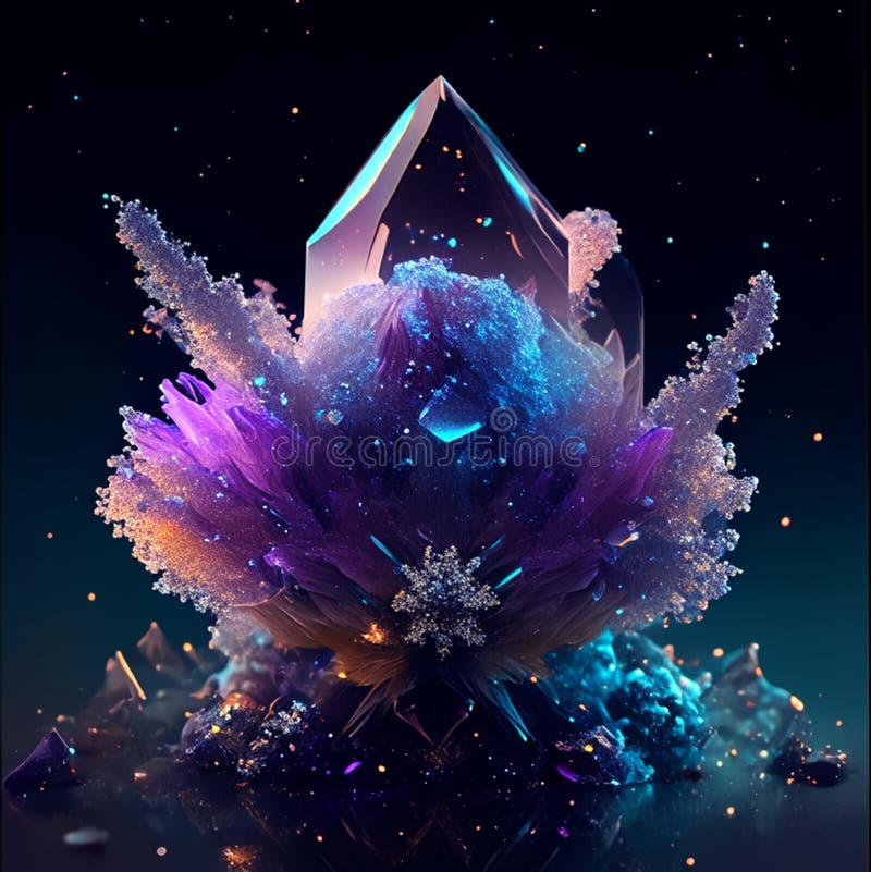 Crystallization Process Stock Illustrations – 195 Crystallization ...