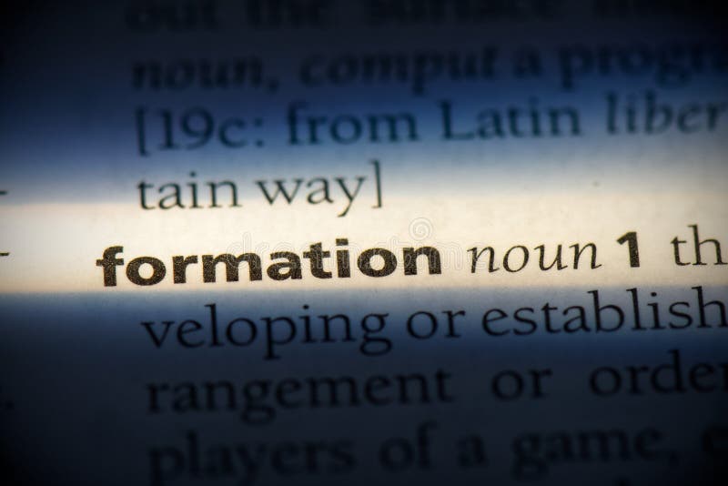 Formation stock image. Image of word, isolated, language - 161577573