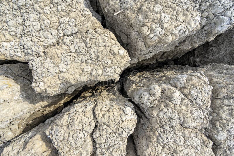 Formations of Rocky Appearance Caused by Extreme Drought of a Lake ...