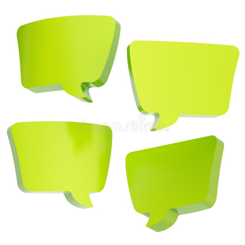 Forme De Bulle Des Textes D'isolement Illustration Stock - Illustration ...