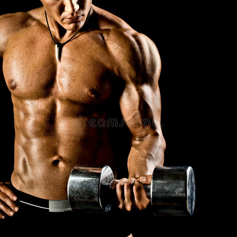 Forme physique de sport photo stock. Image du culturisme - 39985464