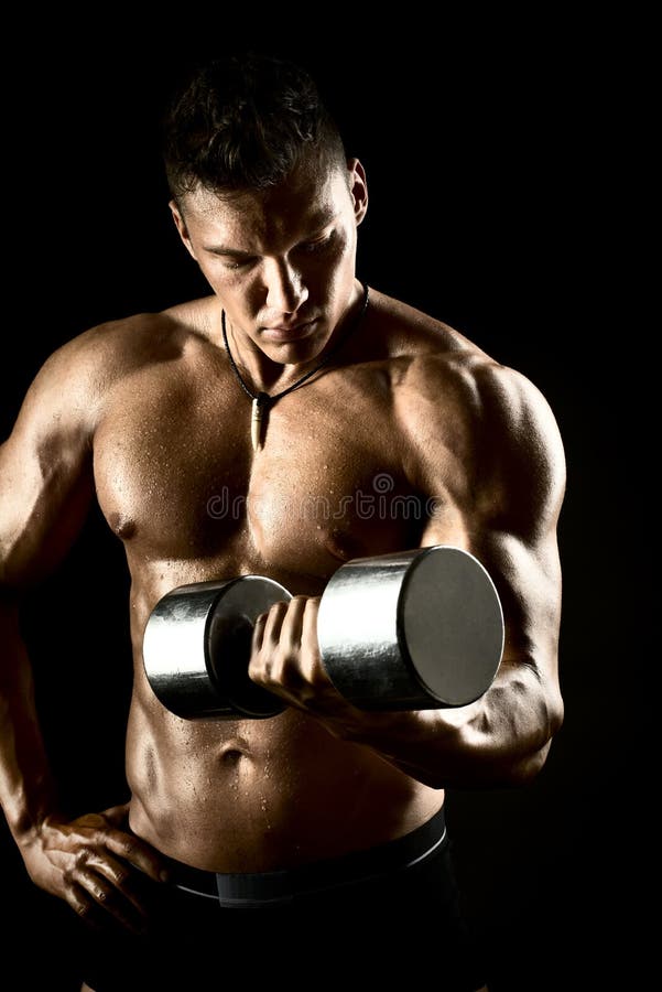 Forme physique de sport photo stock. Image du culturisme - 39985464