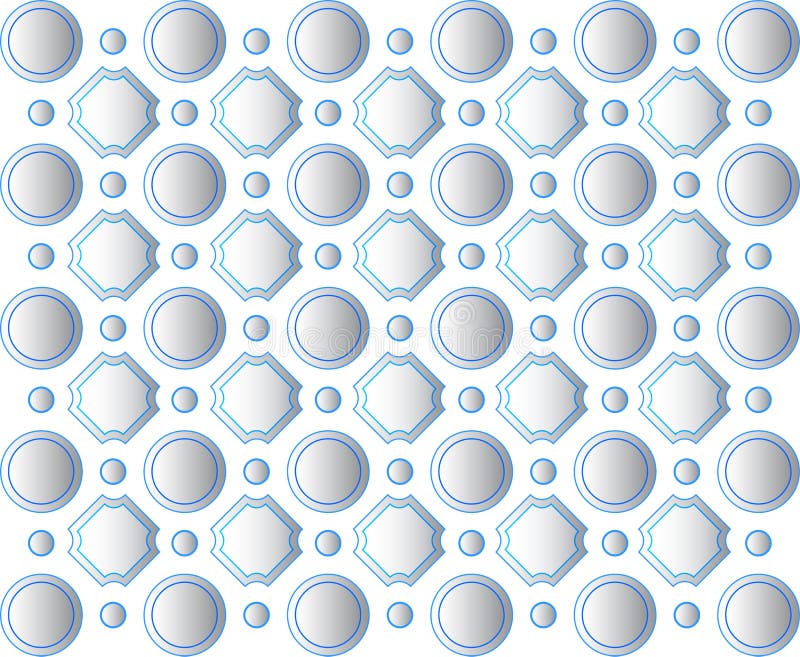 Forme Ronde De Fond Blanc Vecteur Illustration de Vecteur ...