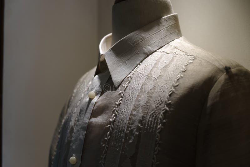 Formeel Overhemd En Nationale Kleding Barong Tagalog Stock Foto - Image ...