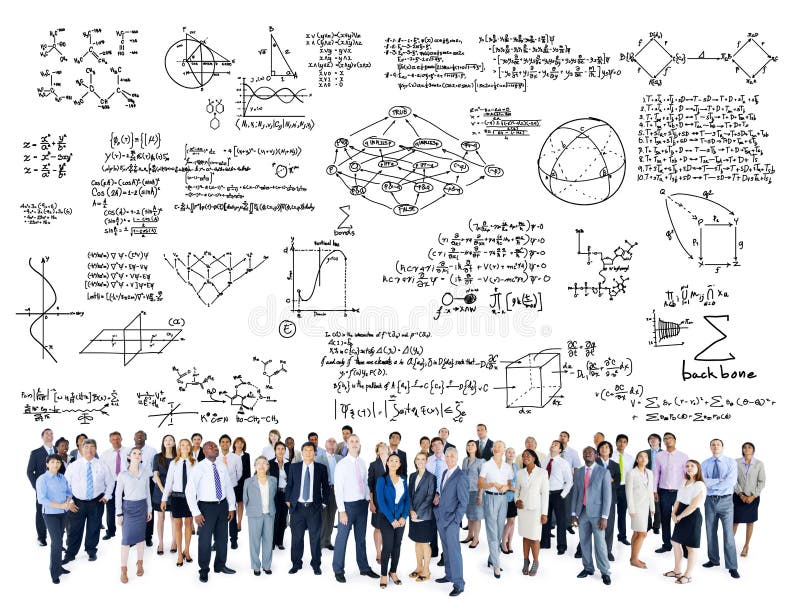 Formel-Mathematik-Gleichungs-mathematisches Symbol-Konzept Stock ...
