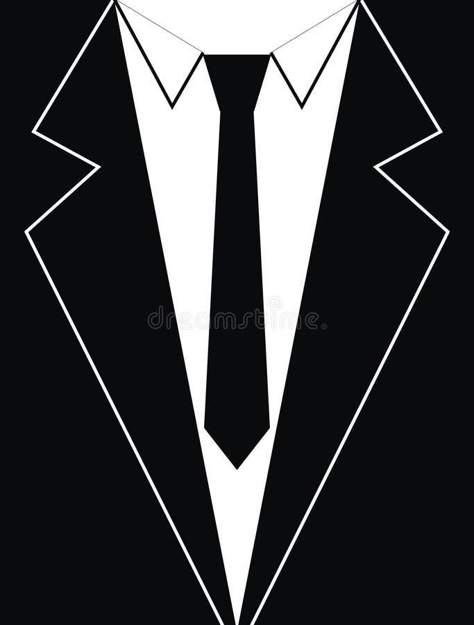 Formele kledij stock illustratie. Illustration of zwart - 7930556