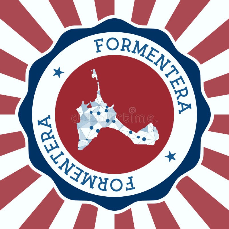 Formentera Badge. stock vector. Illustration of decoration - 219222104