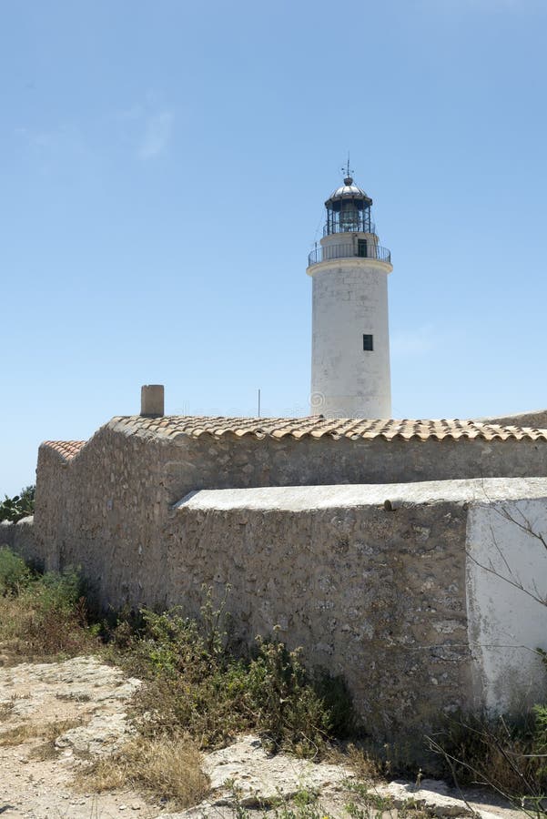 Formentera Lighthouse stock photo. Image of formentera - 54388776