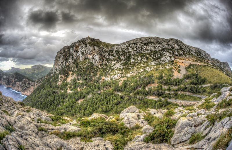 Formentor in Palma De Mallorca Stock Image - Image of beach, nature ...