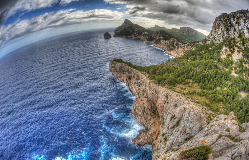 Formentor in Palma De Mallorca Stock Image - Image of beautiful ...