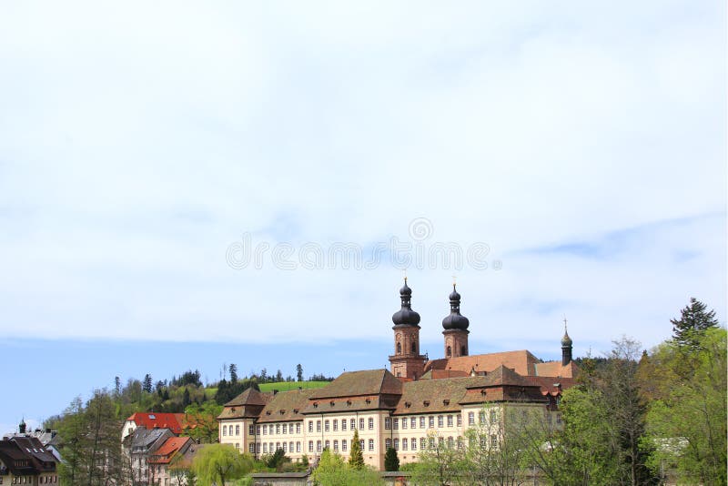 Former Benedictine Monastery, Germany Stock Photo - Image of ...