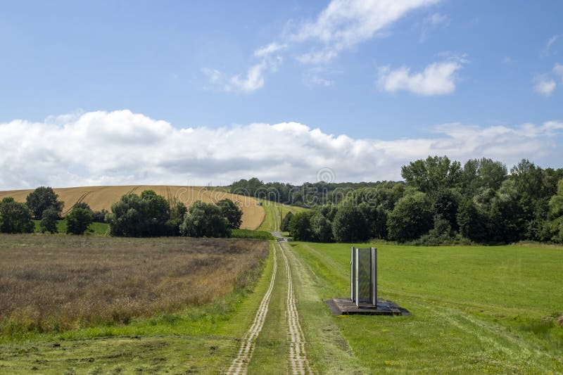 The Former Border between East and West Germany in Eichsfeld District ...