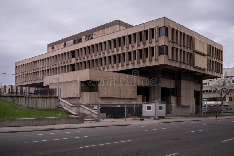 Former Calgary Board of Education Building in Downtown Calgary ...