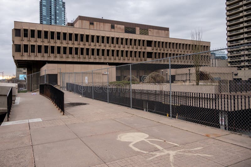 Former Calgary Board of Education Building in Downtown Calgary ...