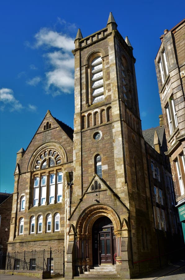 Former Church Building- Dundee Architecture Stock Image - Image of ...