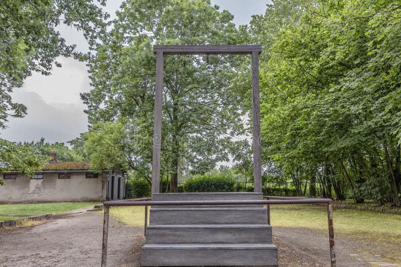 Former Gallows and Execution Platform Editorial Image - Image of rope ...