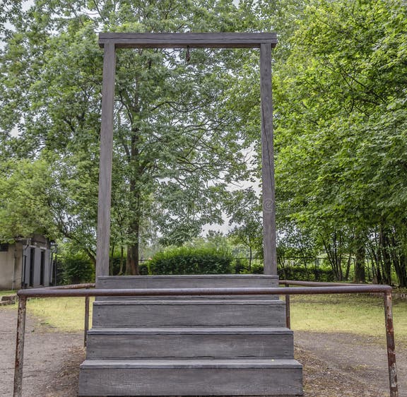 Former Gallows and Execution Platform Editorial Photography - Image of ...