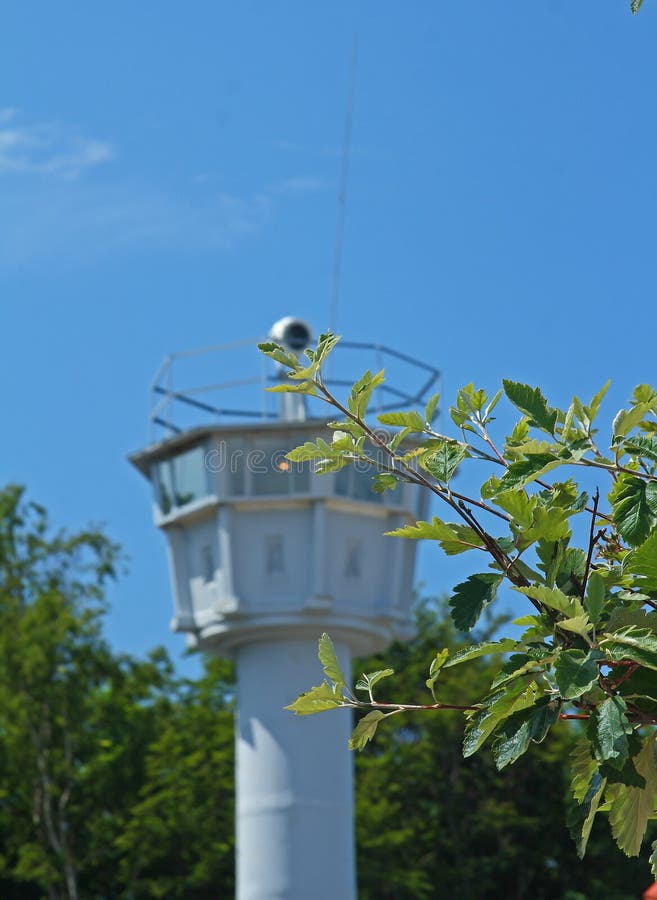 Former GDR Watchtower As Memorial Stock Photo - Image of watchtower ...