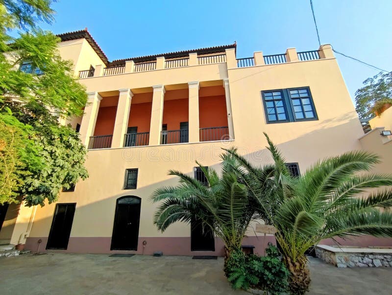 Exterior View of the First University of the Indepedent Greek State ...