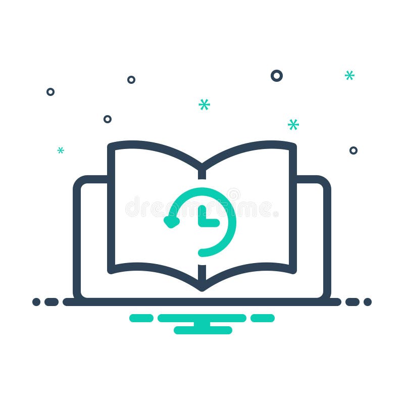 Mix Icon for Former, One Time and Previous Stock Vector - Illustration ...