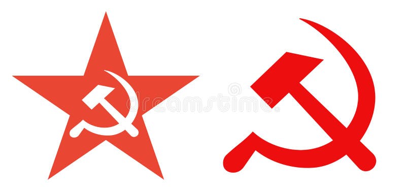 Soviet Union Icons. Vector Illustration. Stock Illustration ...