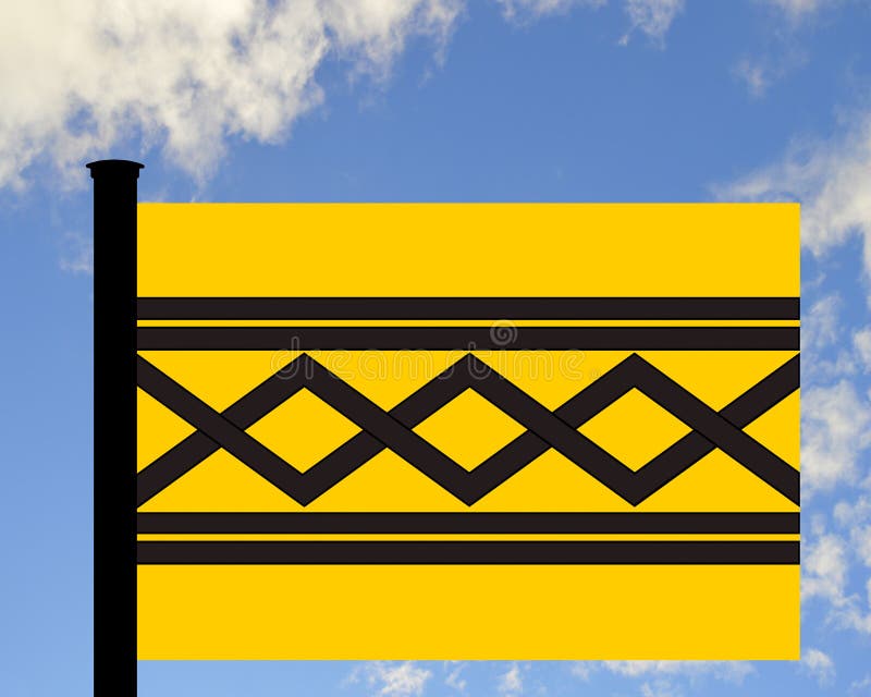 Former West Midlands Council Flag Stock Photo - Image of artwork ...
