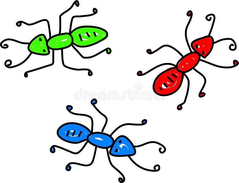 Formigas Ilustrações, Vetores E Clipart De Stock – (15,097 Stock ...